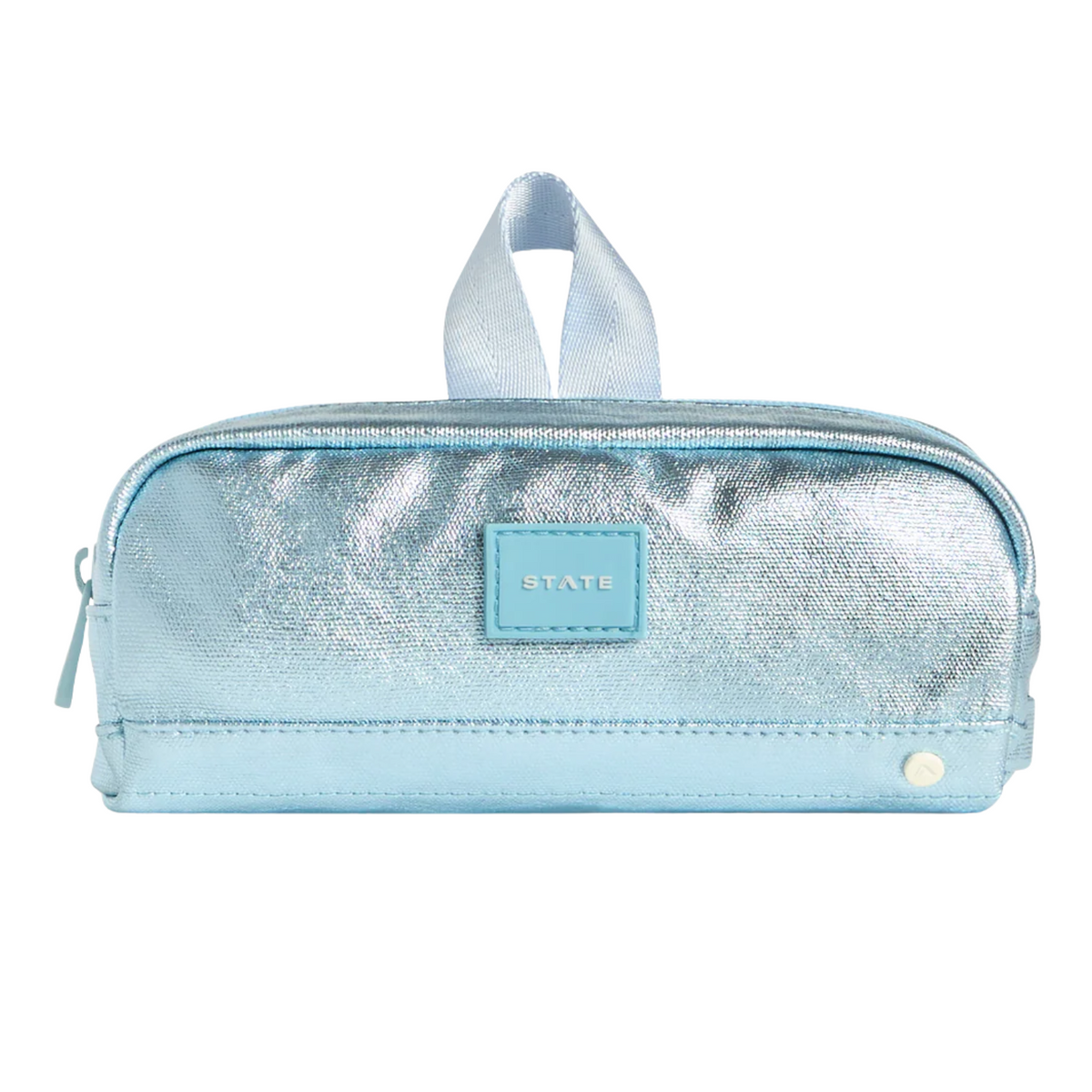 Back-to-School Accessories State Bags Clinton Pencil Case Blue Metallic ...