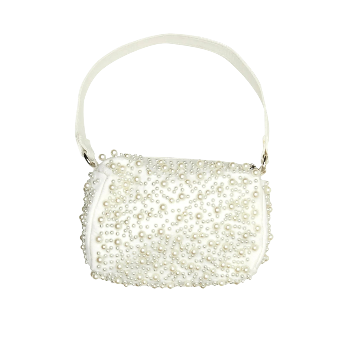 Accessories Bari Lynn Bag White Pearl - Frankie's on the Park